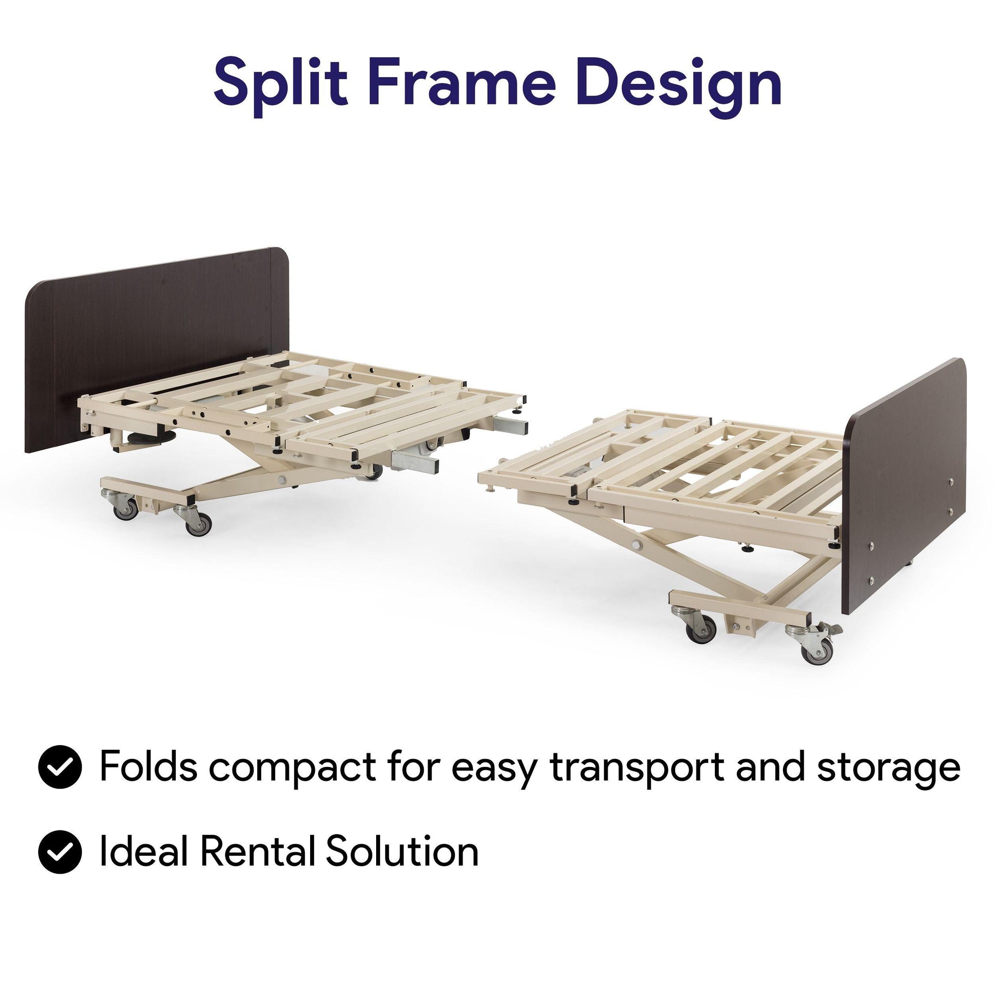 Medacure Bariatric Hospital Bed - Split Frame Design – Medpart.com