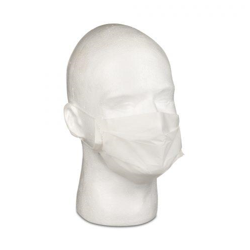 Flat Face Masks, 1-Ply Paper - 100Ea/Bx – Medpart.com